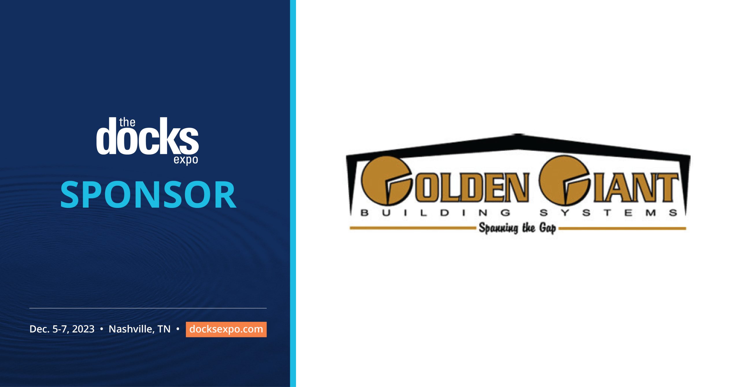 Golden Giant Building Systems | The Docks Expo & Marina Conference