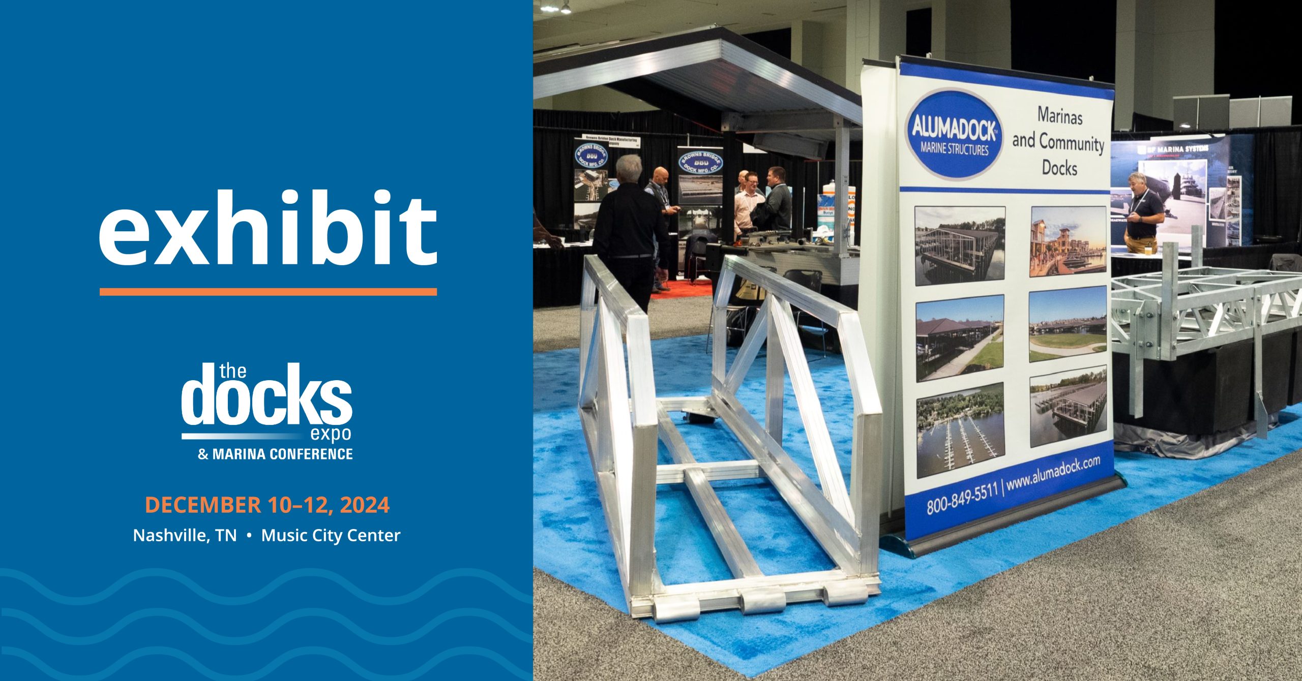 Exhibit | The Docks Expo & Marina Conference