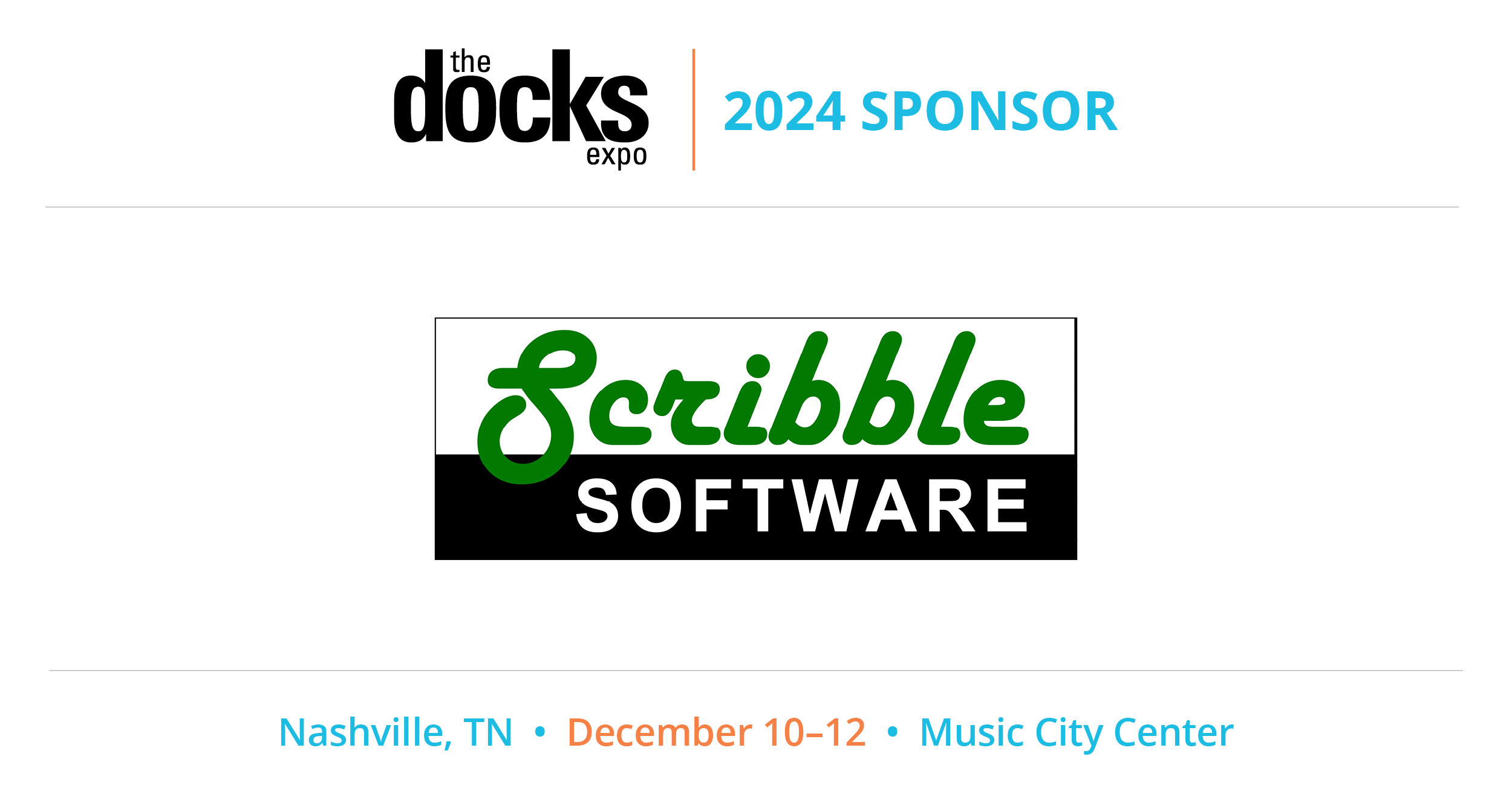 Scribble Software | The Docks Expo & Marina Conference