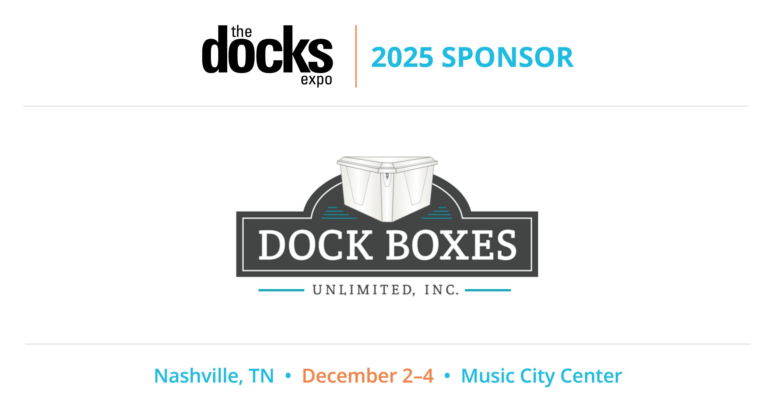 Dock Boxes Unlimited | The Docks Expo & Marina Conference